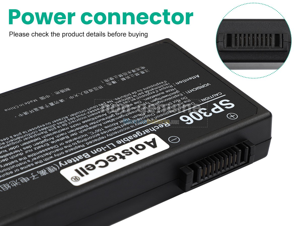 Batería Siemens SP306 de alta calidad en México | Mexicobateria.mx